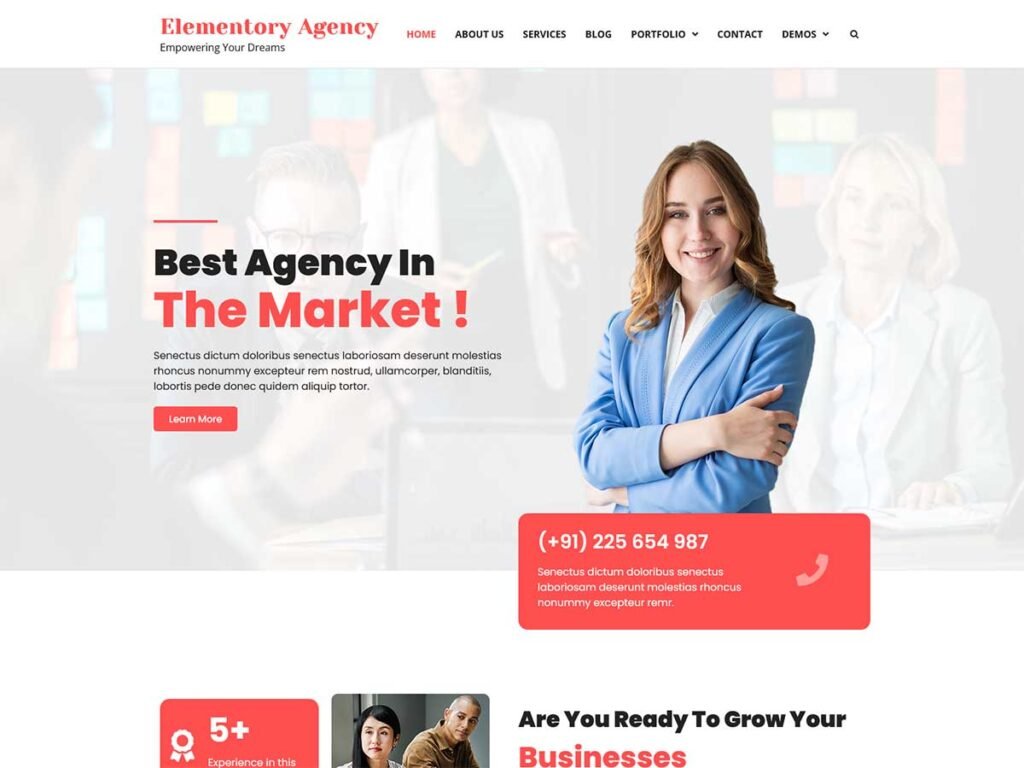Elementory Agency » The WordPress Agency Theme » Ascendoor